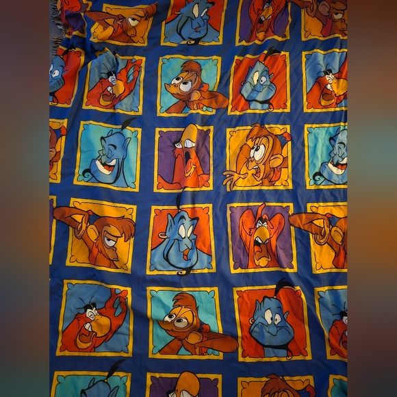 Disney | Bedding | Aladdin Disney Character Fitted Sheet Kids Unisex ...